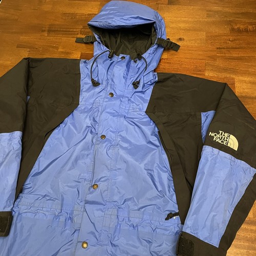 VTG North Face Gore-Tex Mountain Light Jacket Mens M USA Royal Blue ...