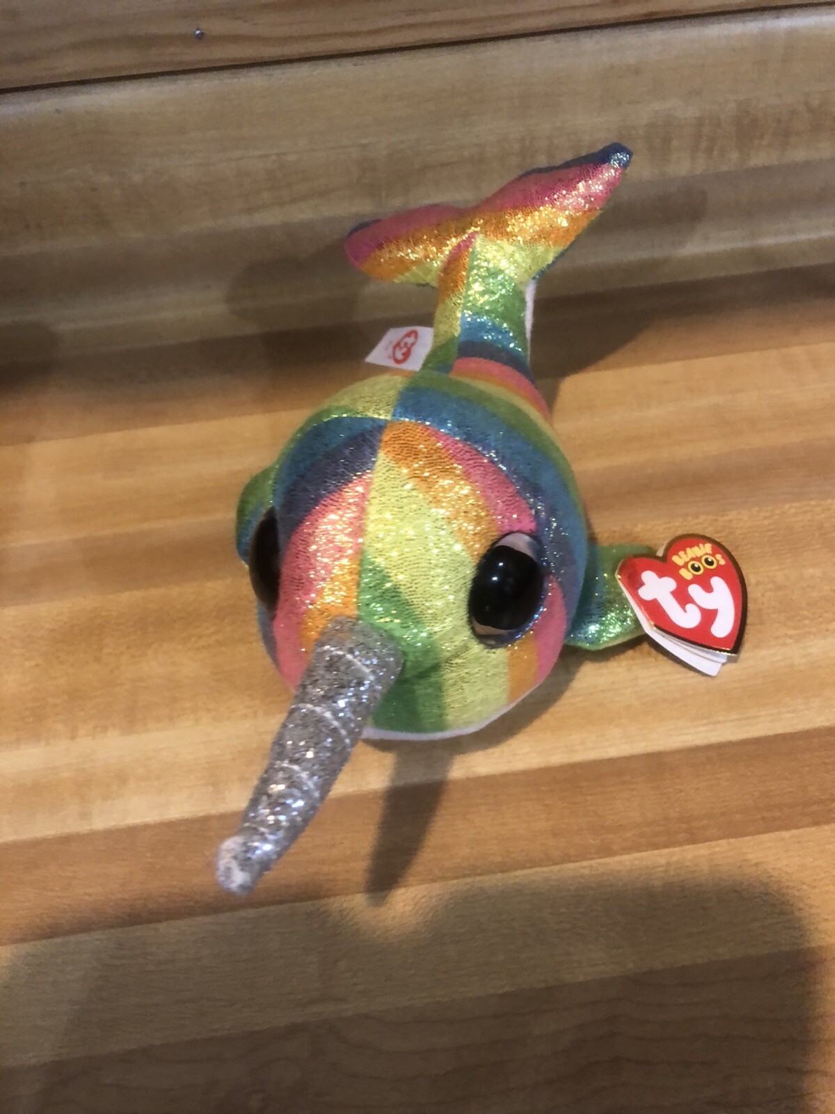Ty Beanie Babies 36216 Nori the Narwhal Boo 2018 Cute Fun | eBay