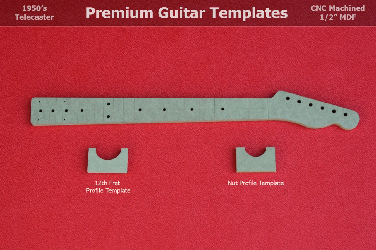 Stratocaster Neck Template
