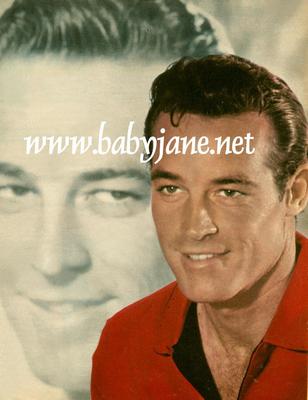 001 GUY MADISON HANDSOME DOUBLE PORTRAIT COLOR PHOTO | eBay