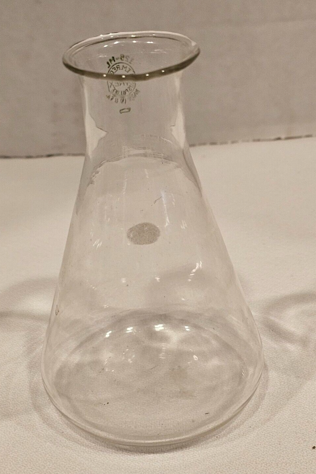 Vintage Pyrex K EXAX Chemistry Beaker Flask glassware lot 3 pieces | eBay