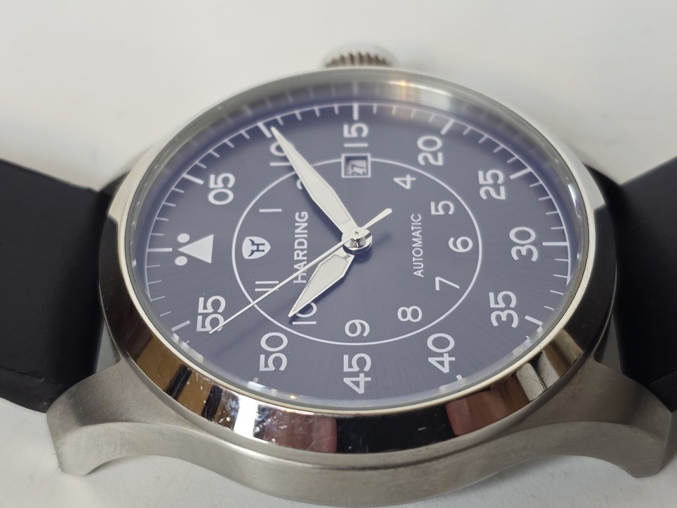 Harding Men's Jetstream Automatic Watch Gray Black 46.5mm HJ02 | eBay