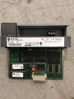 Allen Bradley Remote I/O Scanner SLC 500 1747-SN Series B | eBay