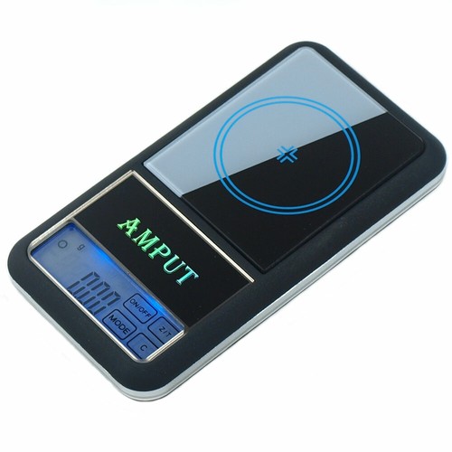 AMPUT 0.01g x 200g Precision Digital Pocket Scale with Touch Screen LCD ...