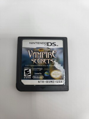 Hidden Mysteries: Vampire Secrets (Nintendo DS, 2010) 834656084103| eBay
