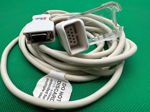 Masimo 1814 LNC-10 10' SpO2 Patient Extension Cable LNCS 9 Pin to LNC ...