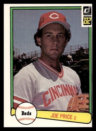 1982 Donruss #481 Joe Price Cincinnati Reds Baseball card | eBay