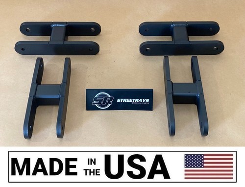 [SR] Front & Rear 2" Lift Super Heavy Duty Shackle Kit FOR 86-95 Suzuki ...