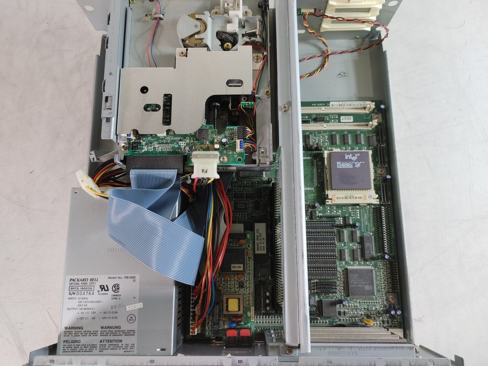 Vintage Packard Bell Legend 125 Intel i486SX SX679 25 MHz 3 MB Memory ...