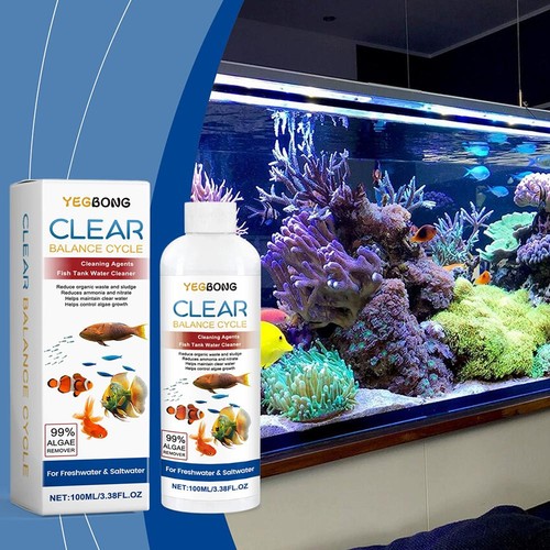&Fish Tank Water Powerful Cleaner 100ml Fish Tank Water Clarifying ...
