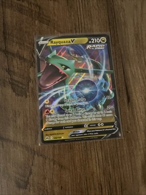 Rayquaza v 100/159 Crown Zenith Holo | eBay