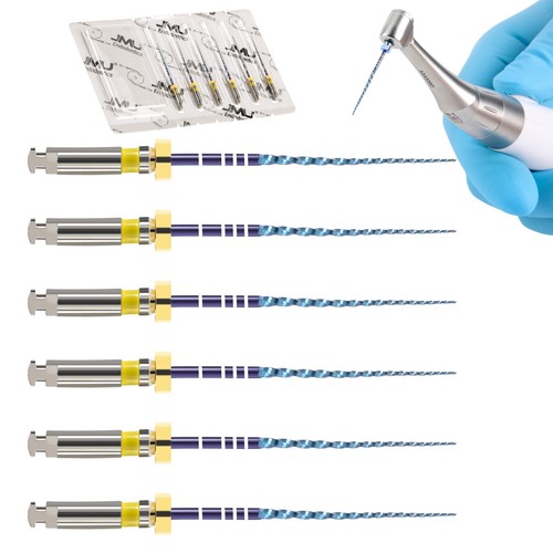 JMU Dental Endo VT-Blue Taper NiTi Rotary Files Root Canal 21/25/31mm ...