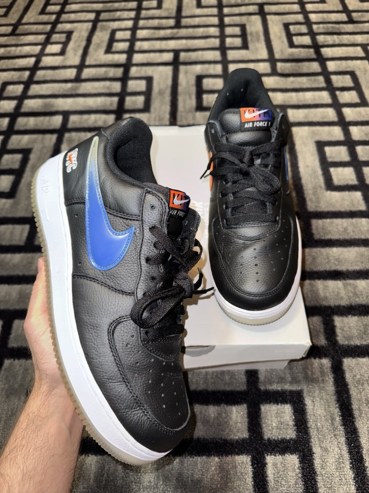 CLEAN Size 10.5 Nike Kith Air Force 1 Low NYC Away Kn… - Gem