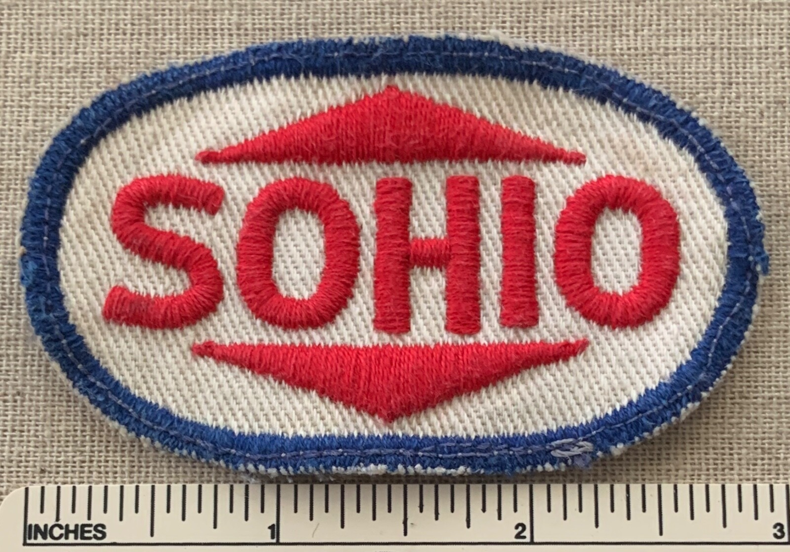 VTG 1940s-50s SOHIO Standard Oil & Gas of Ohio Uniform Badge PATCH ...
