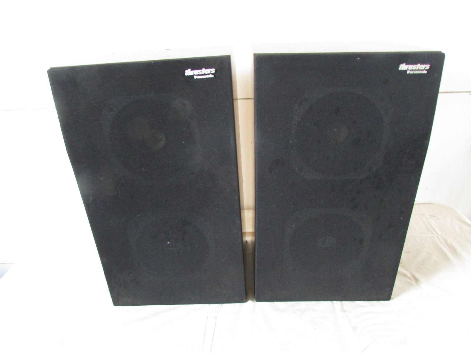 Vintage Set of (2) Panasonic Thrusters SB-360 Speakers Tested Mid ...
