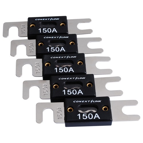 5 Pack 150 Amp ANL Fuses Nickel Plated Auto Stud Inline High Quality ...