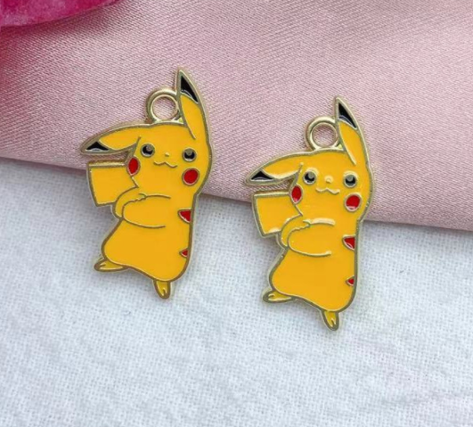 new 90pcs cartoon Japanese anime mix cute Metal Charm Pendant DIY ...