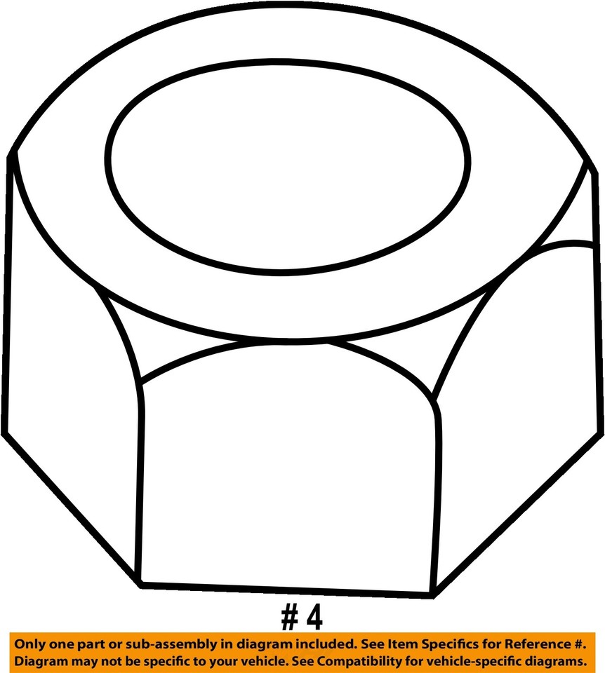 CHRYSLER OEM Wheel-Lug Nut 6036747AA | eBay