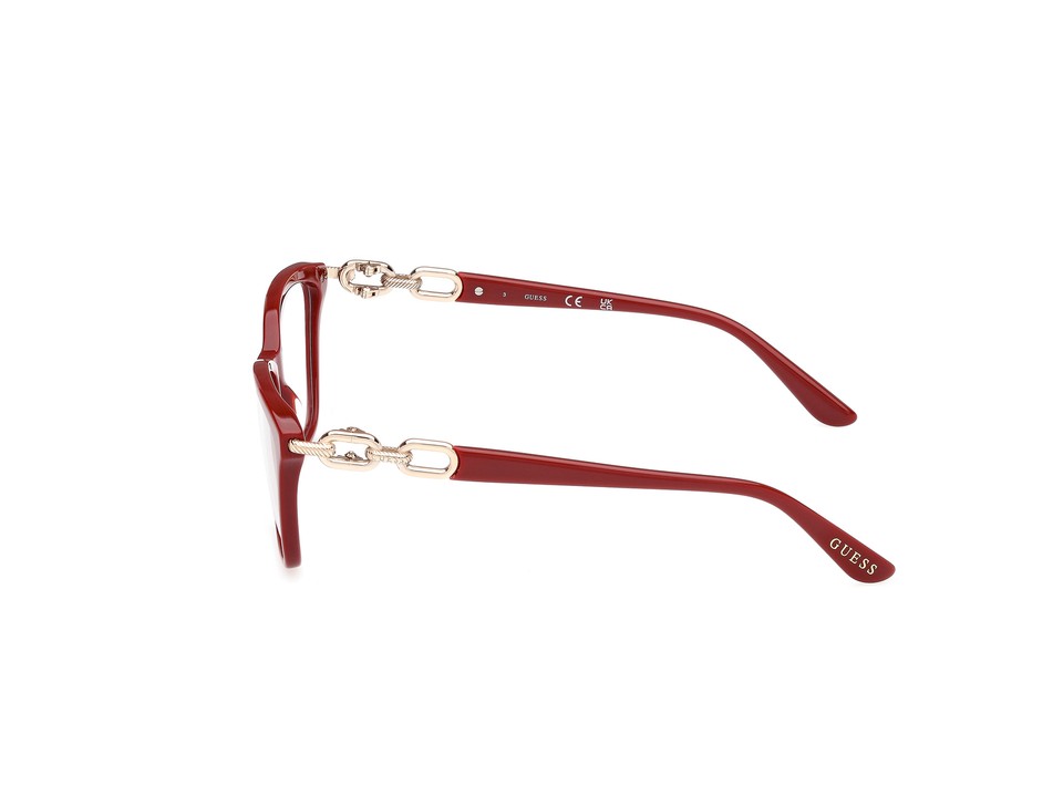 Guess GU50181 066 shiny red 52/15/135 WOMAN Eyewear Frame | eBay