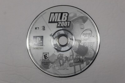 MLB 2001 (PS1, 2000) Disc Only | eBay