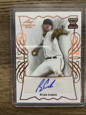 2021 leaf trinity ryan cusick auto | eBay