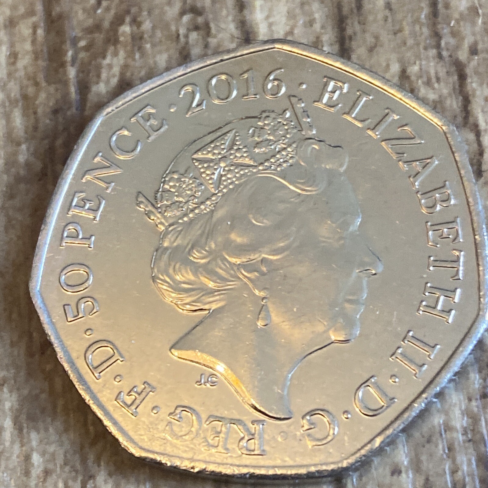 Peter Rabbit 50p Coin 2016 Easter Bunny Beatrix Potter UncirculatedGift ...