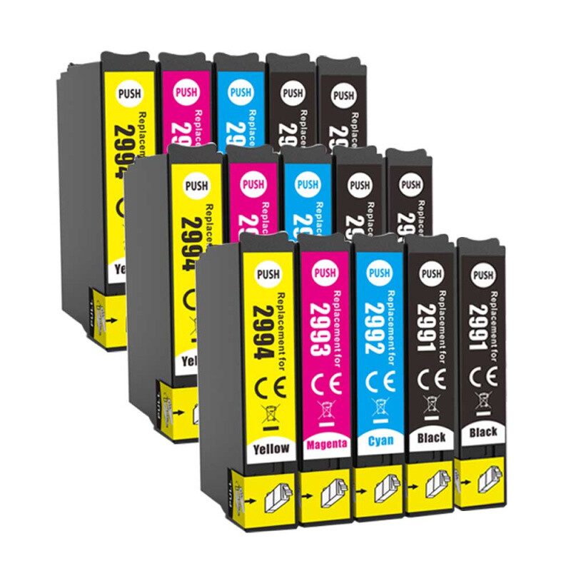 15 Ink For Use In Epson 29XL XP-235 XP-245 XP-335 XP-342 XP-255 XP442 ...