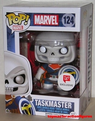 FUNKO POP 2016 Marvel TASKMASTER #124 Walgreens Exclusive Figure MIMB ...