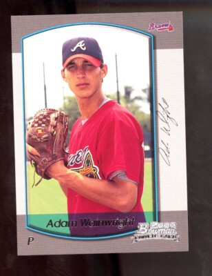 Adam Wainwright 2000 Bowman Rookie Card RC #93 Braves Cardinals | eBay