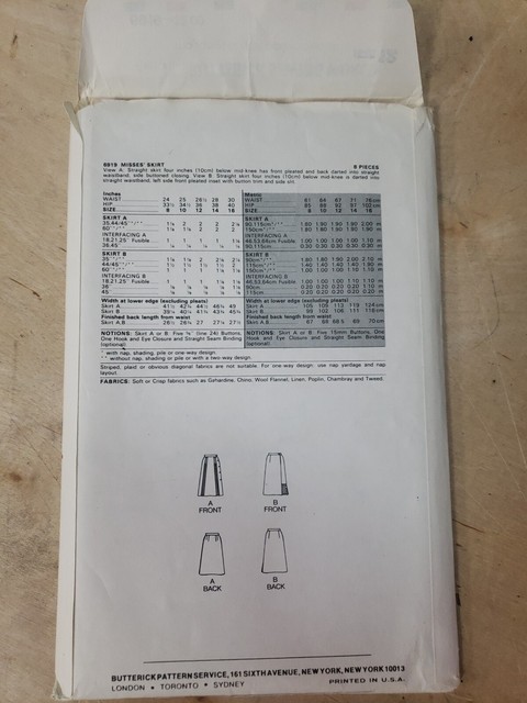 Vtg Butterick 6919 Pattern Cabbage Patch Kids Costume Large Girls Uncut ...