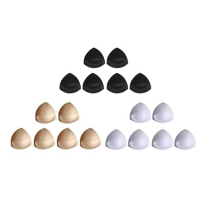 3 Pairs Bra Inserts Pads Bra Cups Inserts Removable Breathable for ...