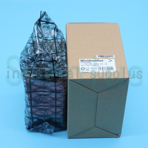 New 1PC For Weidmuller 8708670000 CP SNT 120W 24V 5A Power Free ...