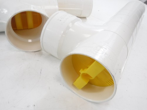 5 Pack Tuf-Tite 4" Inlet/Outlet Septic Tank Sanitary Tee Filter Baffles ...