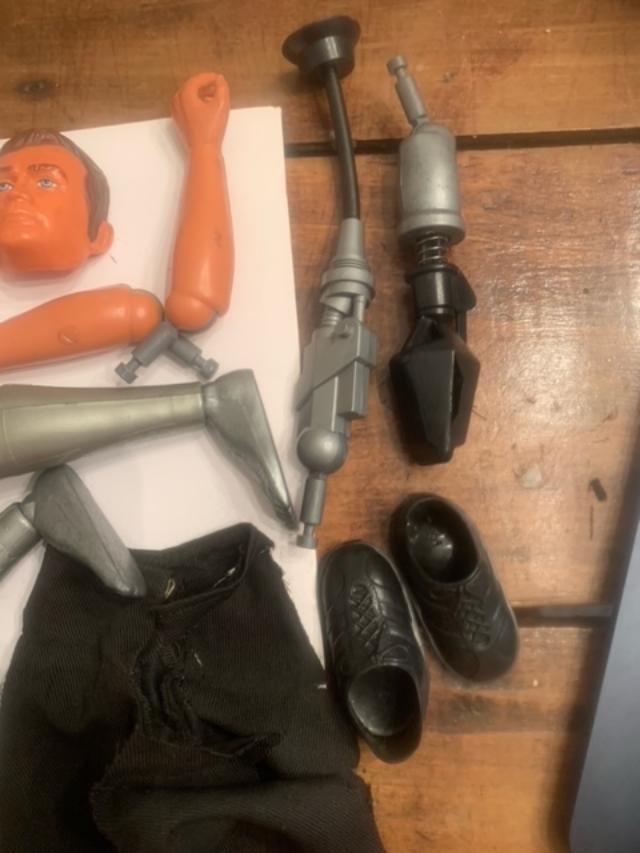 Maskatron Enemy Robot 13" Doll 100% Complete Six Million Dollar Man ...
