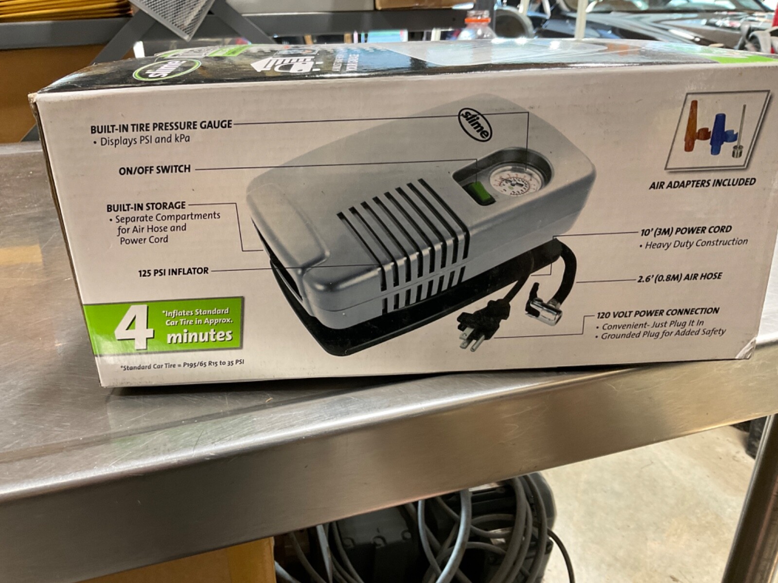 Slime 40025 12V Digital Tire Inflator NEW | eBay