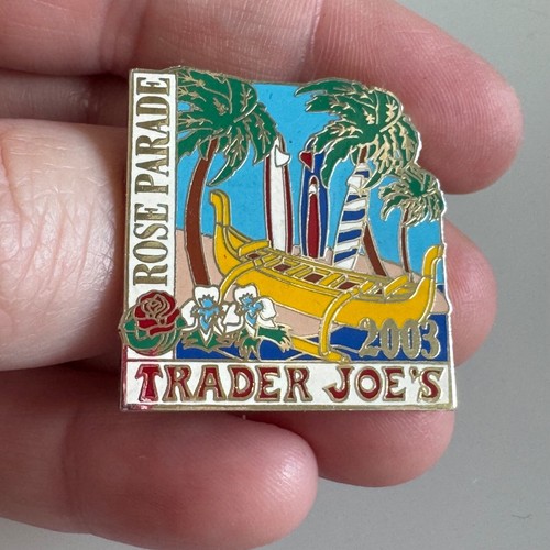 Vintage 2003 Trader Joe's Rose Parade Lapel Pin Bowl | eBay