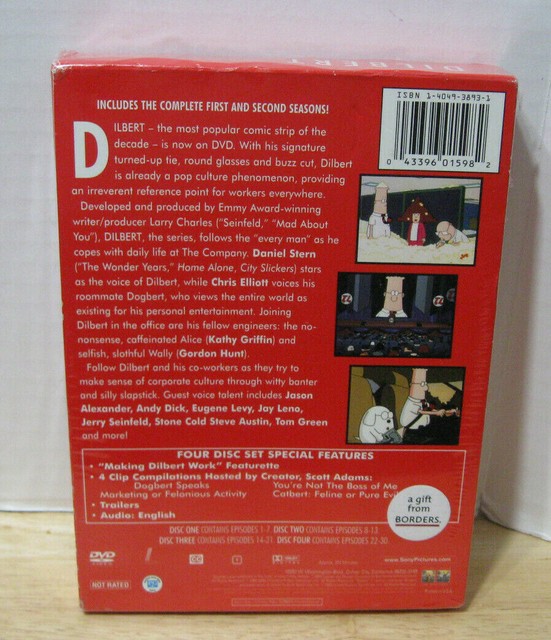 Dilbert - The Complete Series (DVD, 2004, 4-Disc Set) for sale online ...