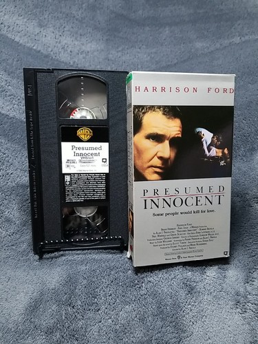 Presumed Innocent ~ VHS ~ Harrison Ford, Brian Dennehy | eBay