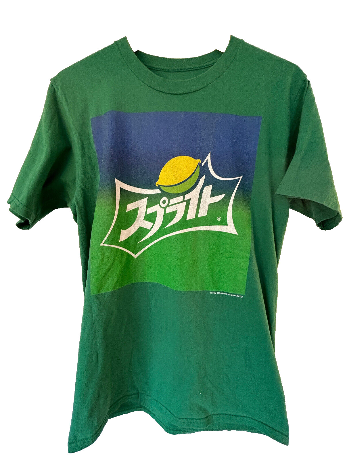 Sprite Kanji Japanese Soda Coke Vintage Green T-Shirt… - Gem