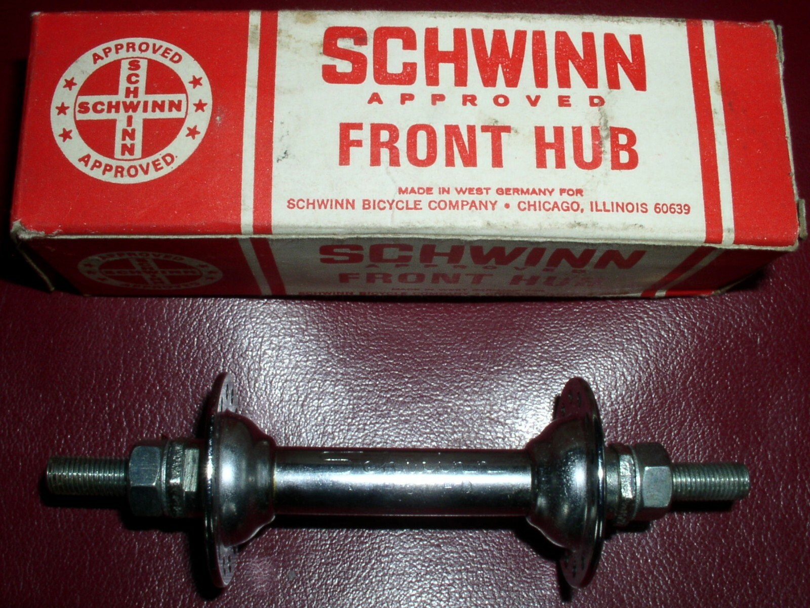 NOS Schwinn Front Hub, 24º, New in Box, Mod. 200, 1967, Free Shipping ...