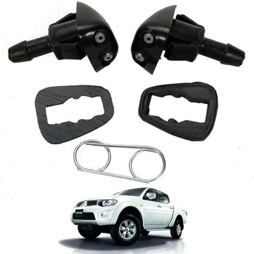 Fit Mitsubishi L200 Pickup Triton 1997-2013 Windshield Washer Nozzle ...