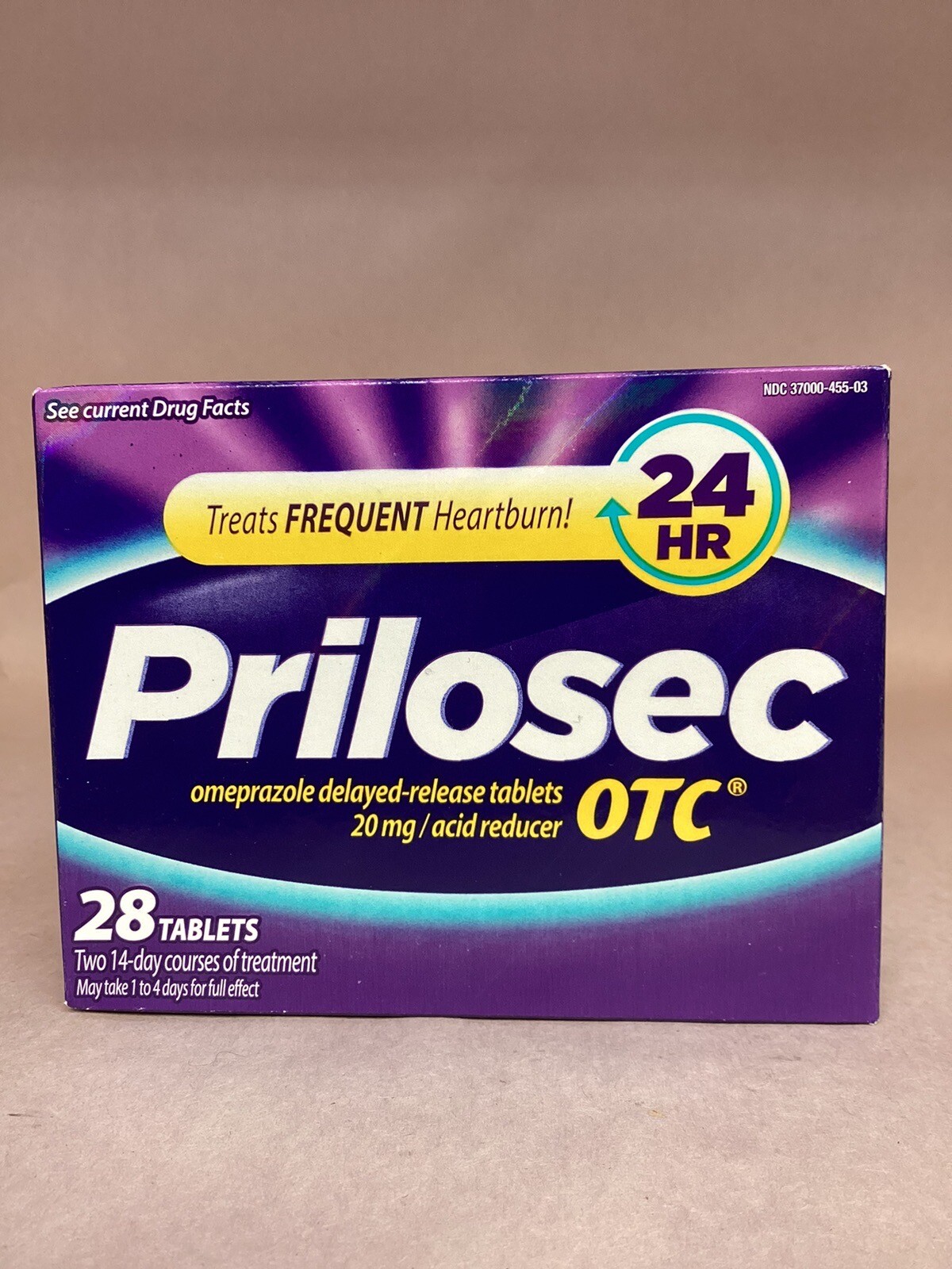 Prilosec OTC Omeprazole Heartburn-Relief and Acid Reducer Tablet - 28 ...