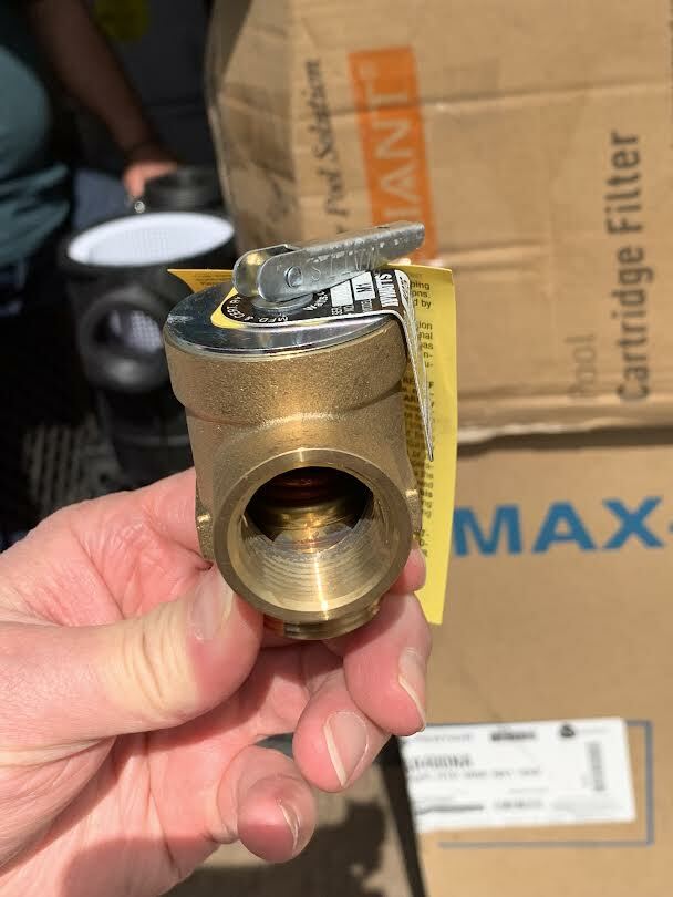 PENTAIR P/N SR400NA MAX - E -THERM IN - GROUND HEATER - NATURAL GAS ...