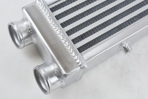 Universal 25" Front Mount Intercooler Aluminum Same One Side 2" In ...