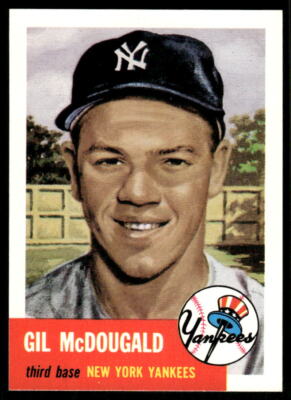 Gil McDougald 1991 Topps Archives 1953 #43 New York Yankees | eBay