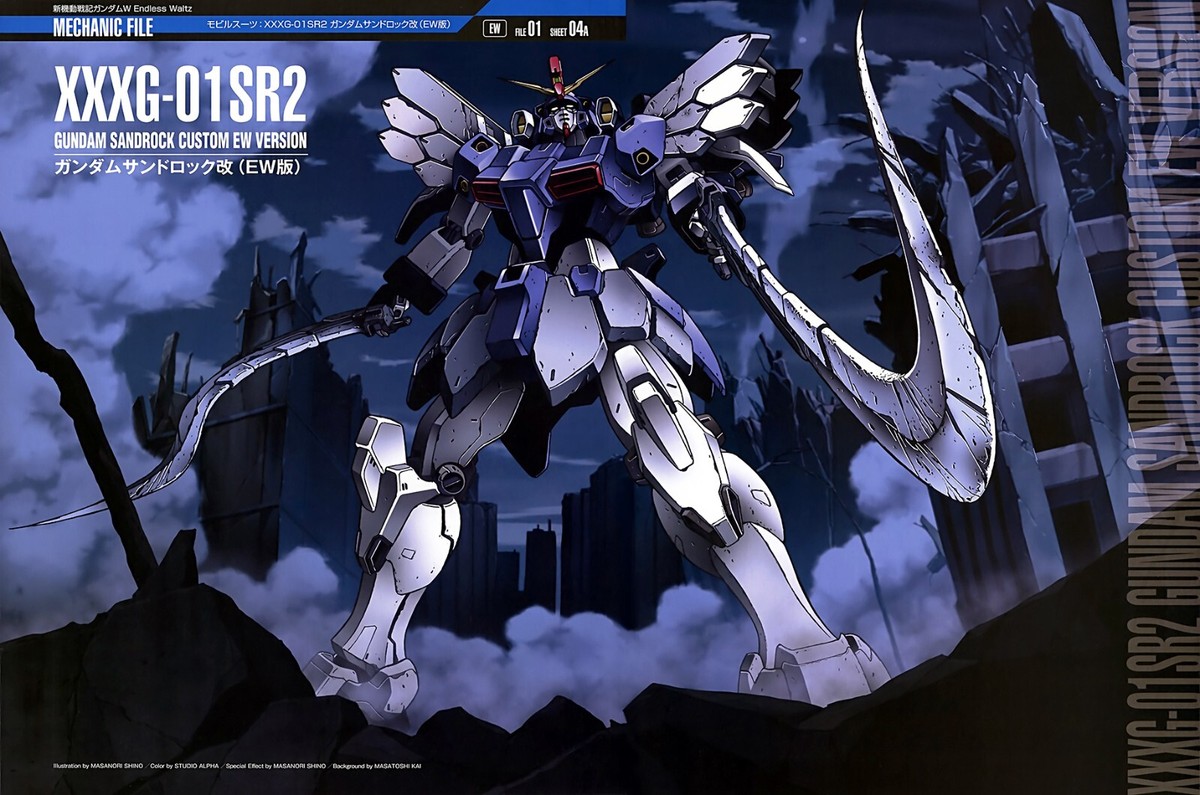 Gundam Wing Sandrock Gundam Sandrock Custom #3 Deluxe Mobile Suit