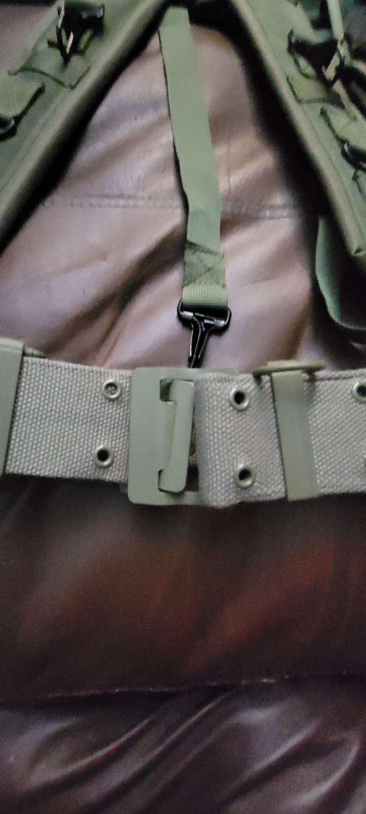 CLONE M1967 Field Pack Suspenders Nylon H Type+Famas Belt+Italian Mag ...