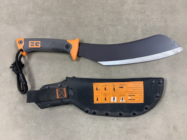 Gerber Bear Grylls Fixed Blade Parang Machete W/ Nylon Sheath 15 ...