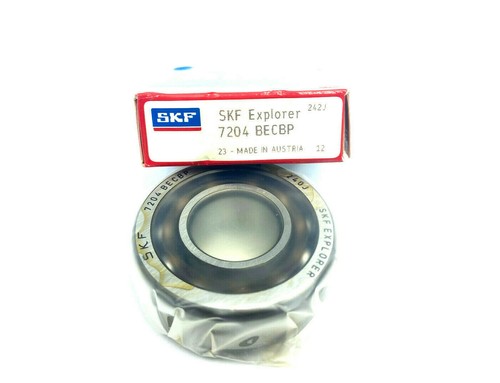 NEW SKF EXPLORER 7204 BECBP ANGULAR CONTACT BALL BEARING 20X47X14mm | eBay