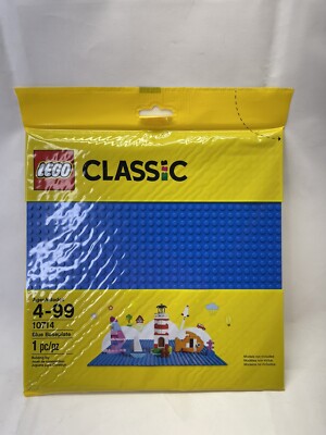 LEGO® Classic Blue Baseplate 10714 Building Kit (1 Piece) 673419283380 ...
